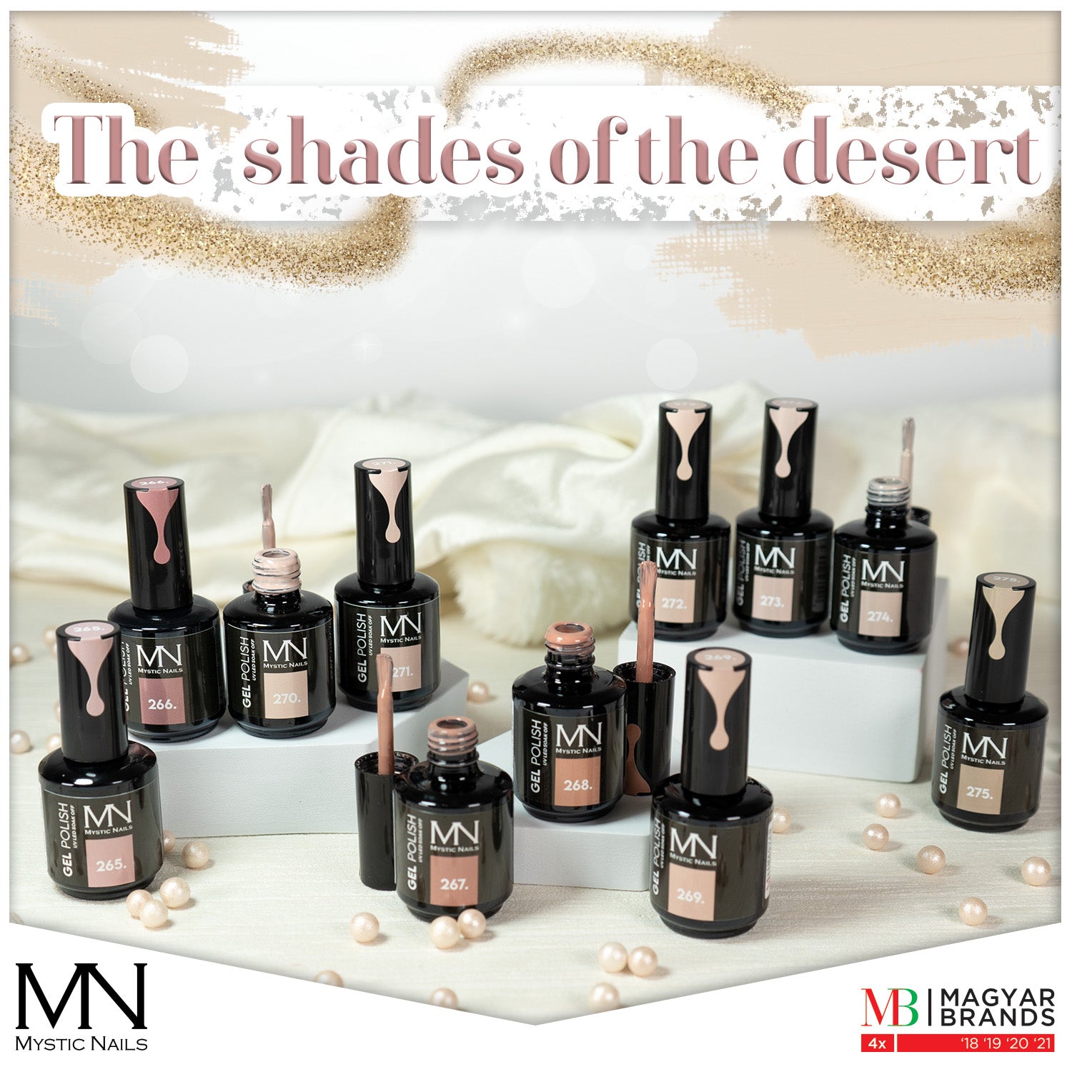 Mystic Nails Desert Gel Polish Collection – A. Nail Art Studio